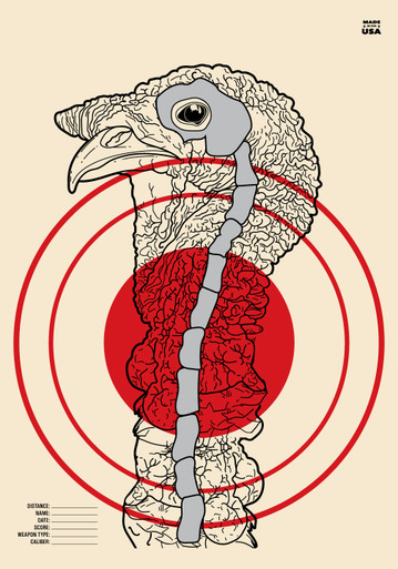 SRT - Hunting Targets - Wild Turkey (100 Target Pack) - CHL Targets