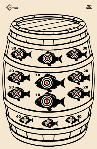 SRT - Fun & Games - Shooting Fish In A Barrel (100 Target Pack) - CHL ...