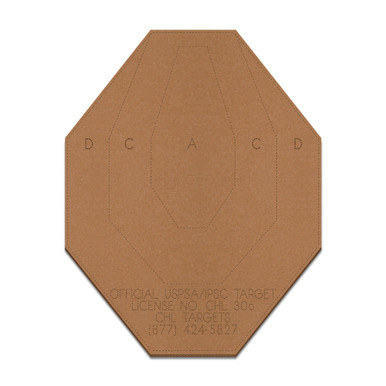 IPSC (Classic) Official Cardboard Targets for Precision Shooting ...