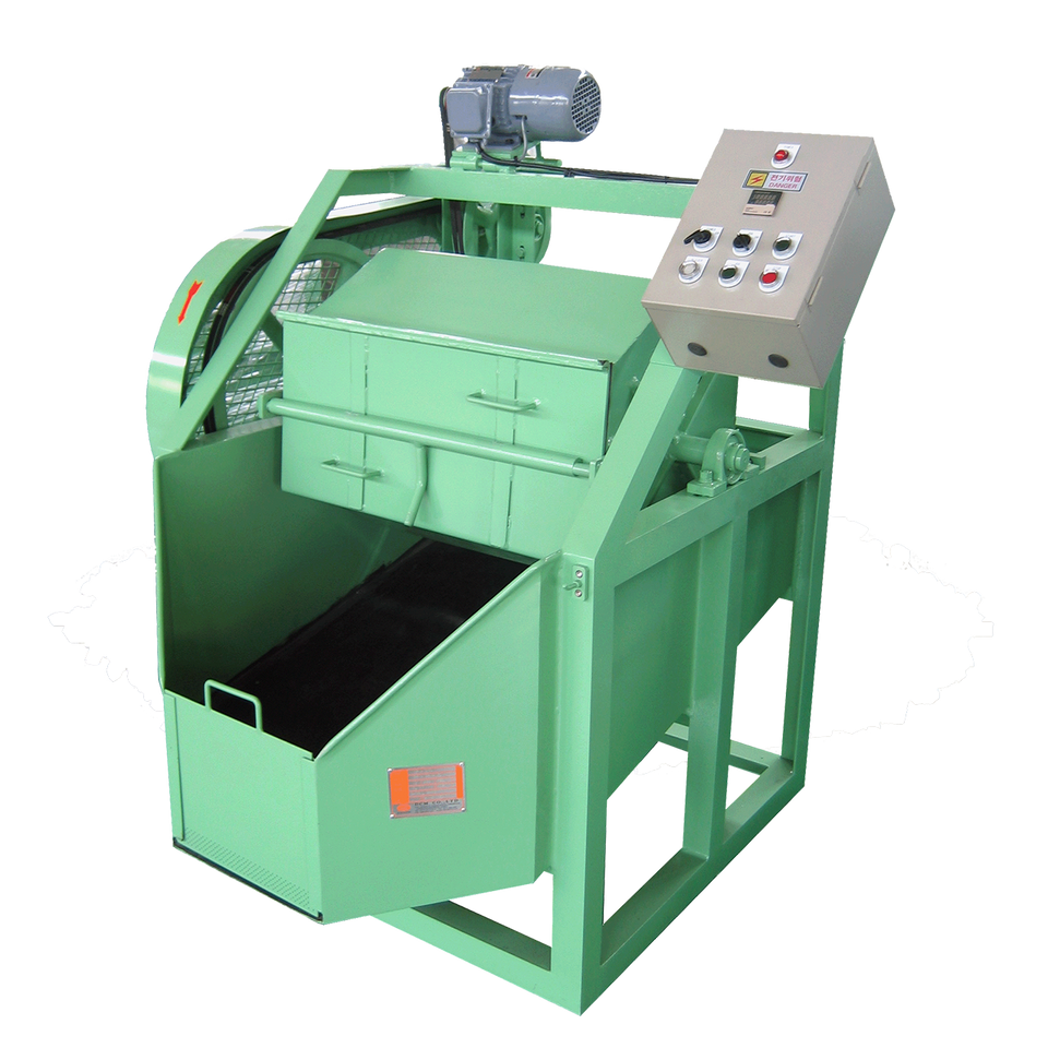 Mass Finishing - Rotary Tumbling Barrel - Pan Abrasives