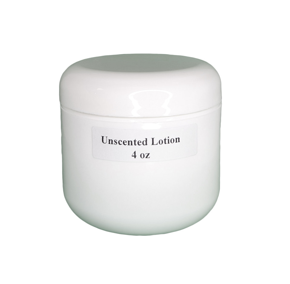 UNSCENTED BODY LOTION/CREAM 4OZ JAR