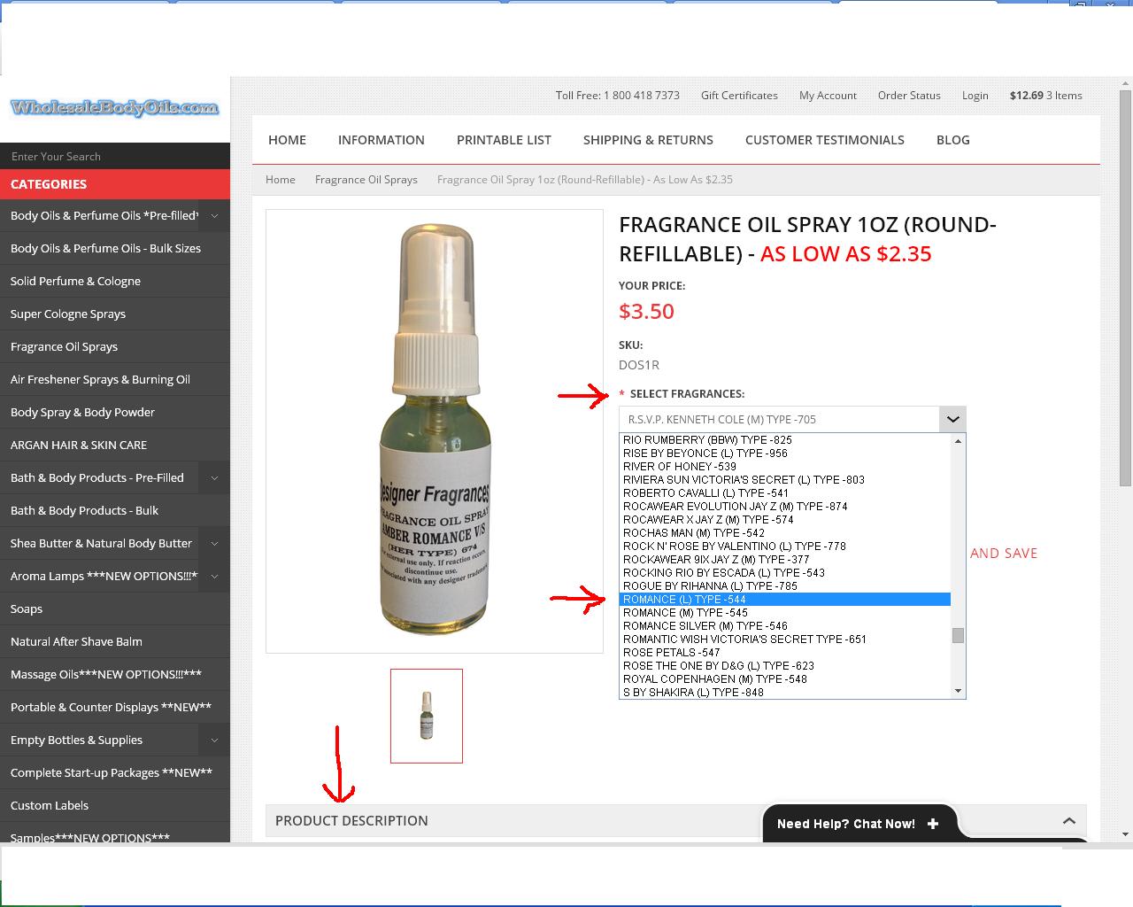 How to Place an Order - Wholesale Body Oils - Perfume Oil Direct