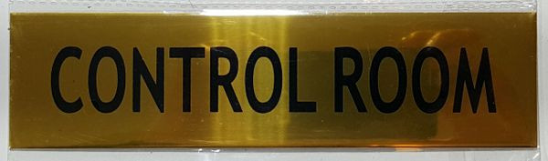 CONTROL ROOM Sign