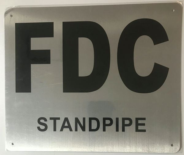 FDC STANDPIPE SIGN