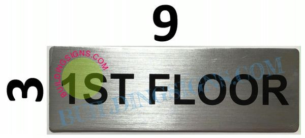 1ST Floor Sign