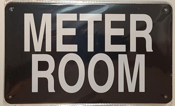 METER ROOM SIGN