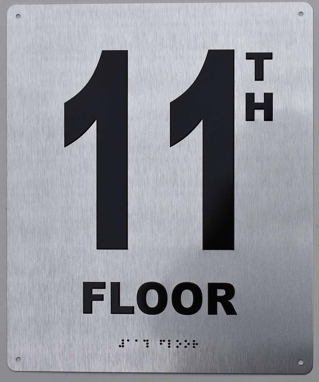 11TH Floor Sign
