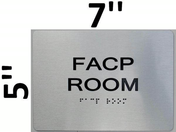 FACP Room ADA-Sign -Tactile Signs The sensation line