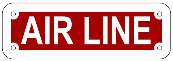 AIR LINE Sign