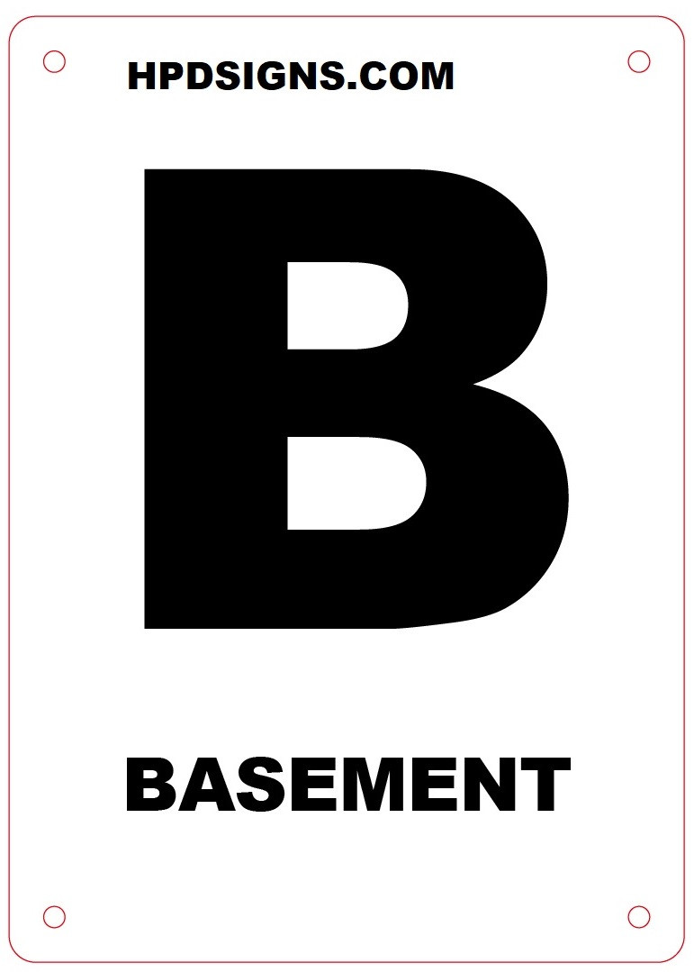 FLOOR NUMBER SIGN - FLOOR 2