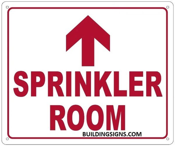 SPRINKLER ROOM SIGN