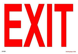 EXIT Sign