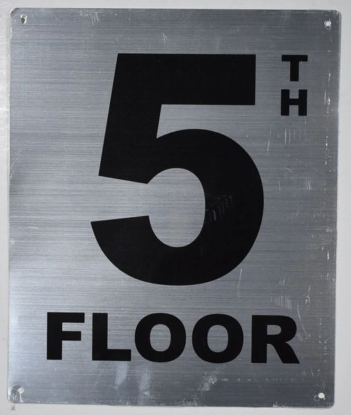 5th Floor Sign