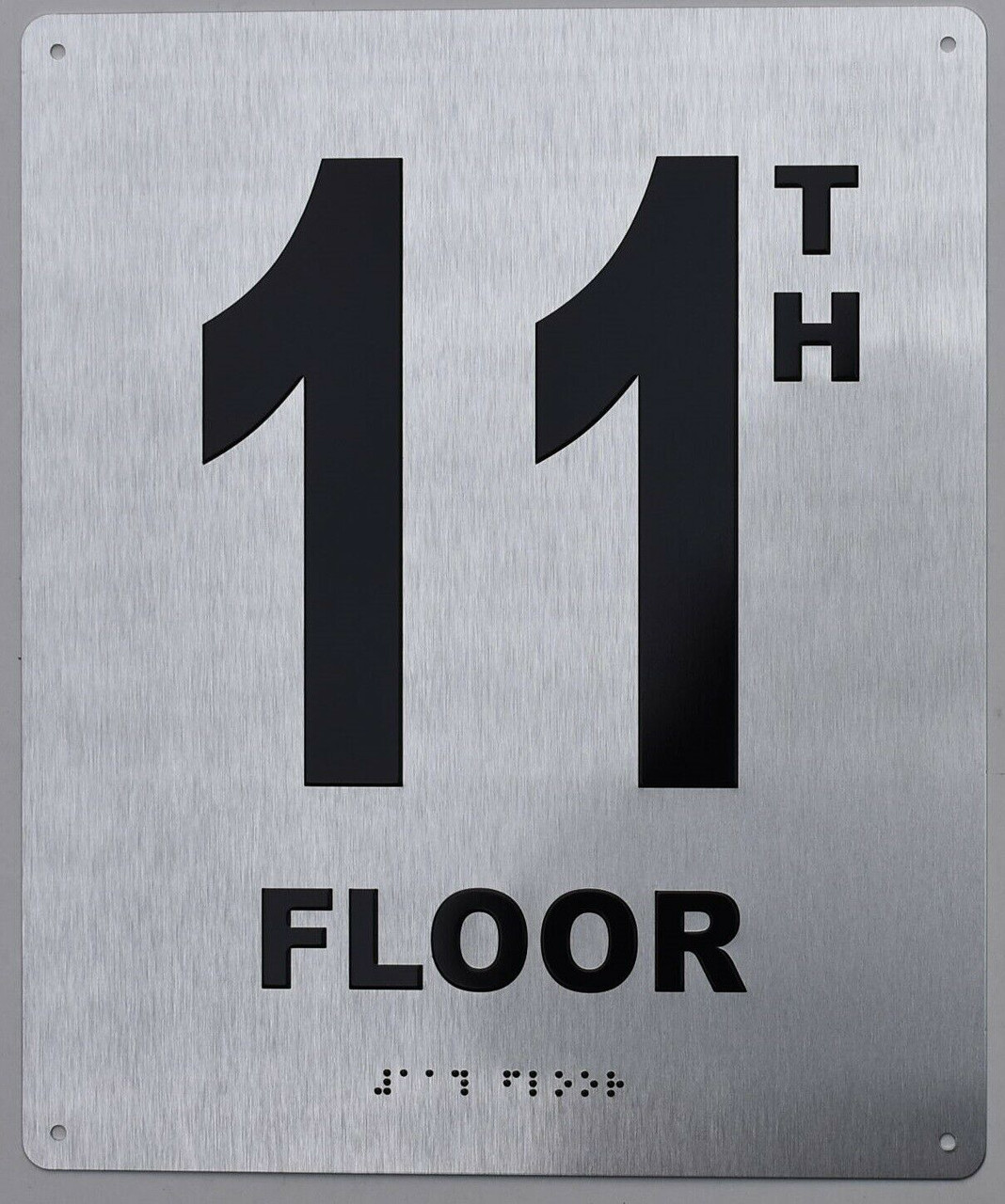 11TH Floor Sign
