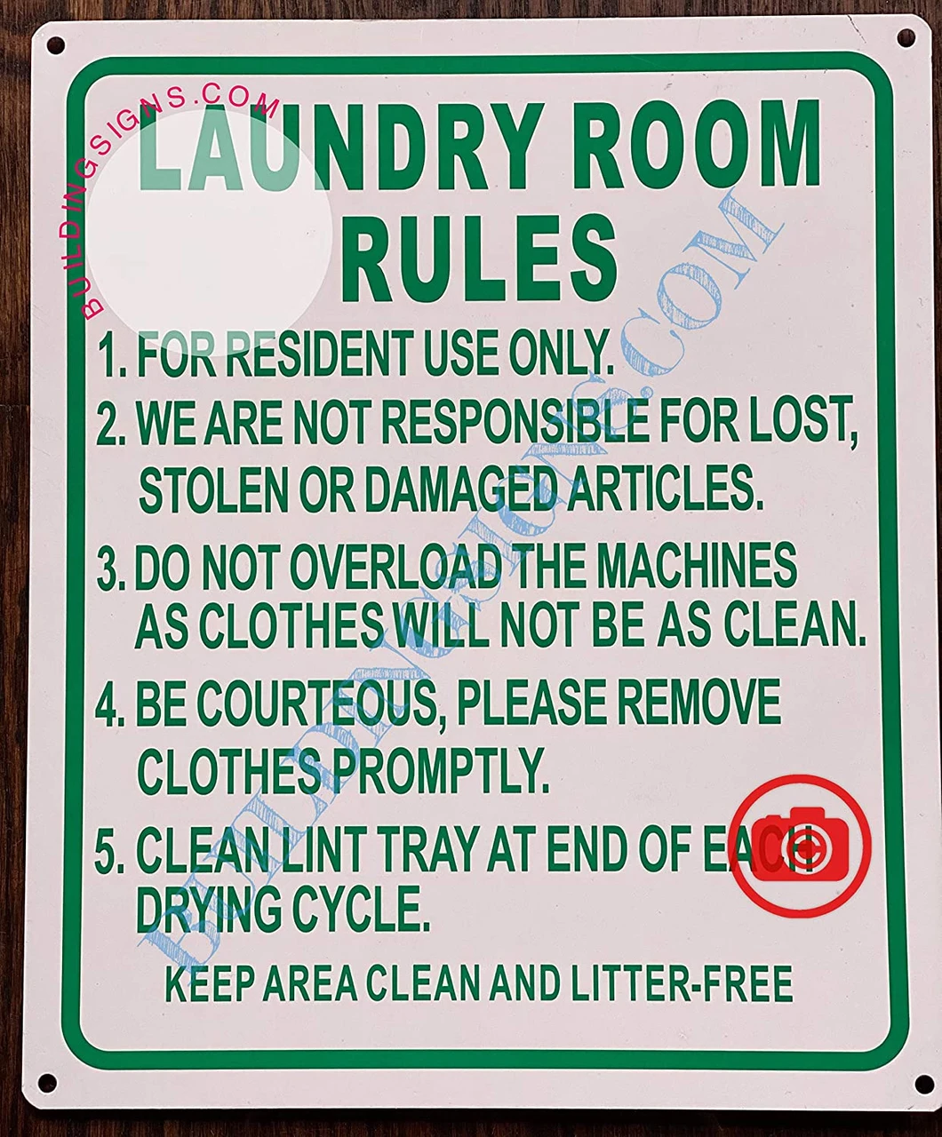 Laundry Room Etiquette Signs Laundry Cart Rules Laundromat Sign