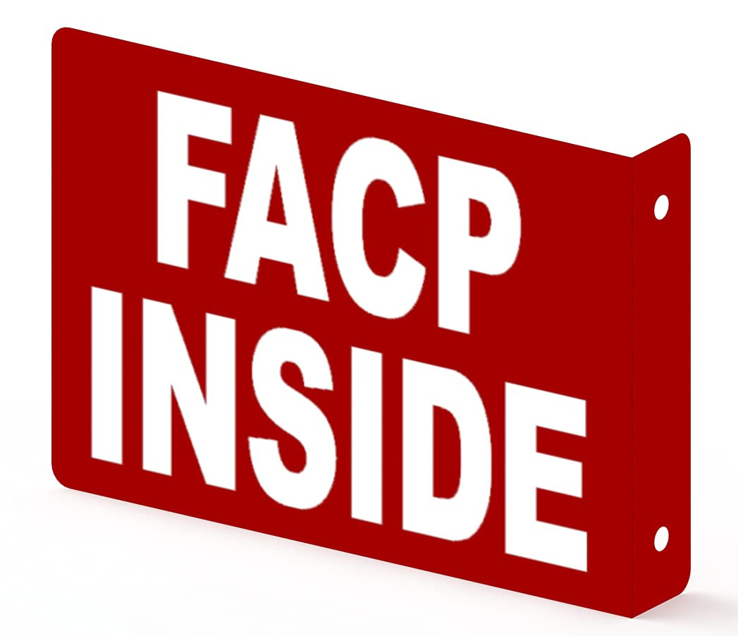 FACP Inside Projection Sign- FIRE Alarm Control Panel Inside 3D Sign