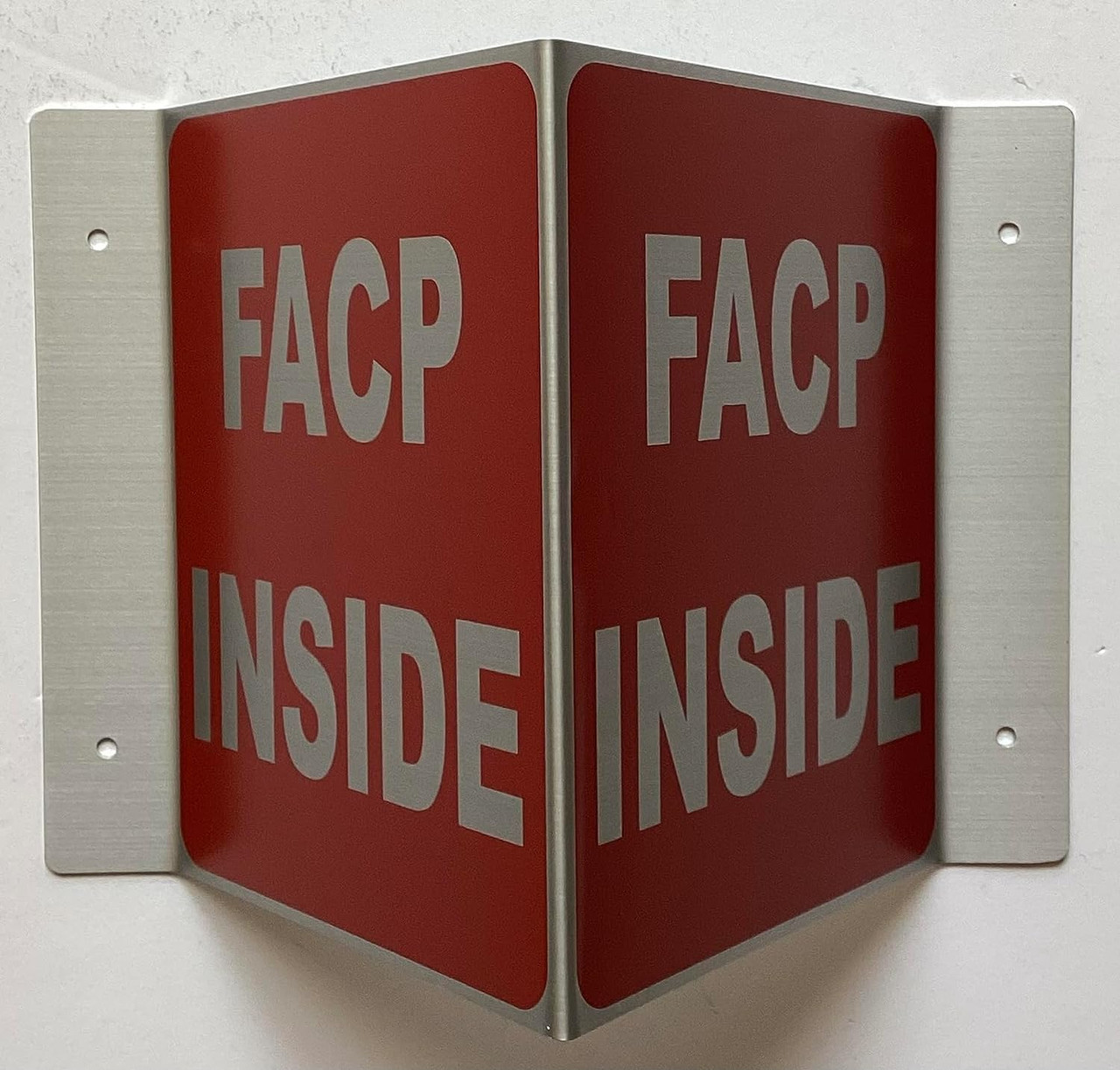 Corridor Facp inside sign-FIRE ALARM CONTROL PANEL INSIDE Hallway sign ...