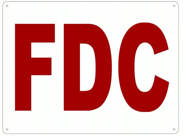 FDC DOWN Sign