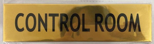 CONTROL ROOM Sign