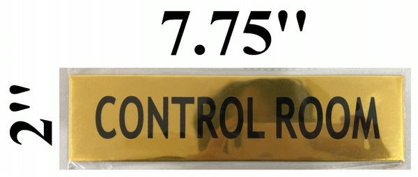 CONTROL ROOM Sign