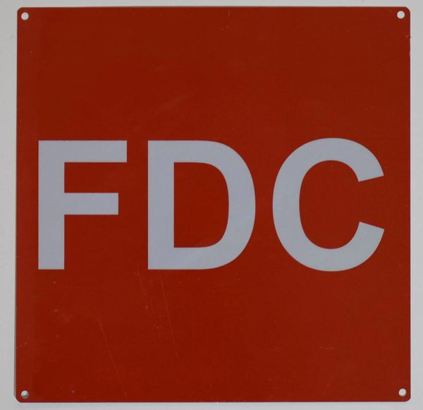 FDC Sign- ALUMINUM