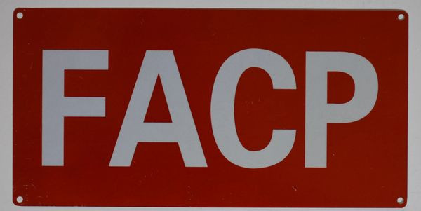 F.A.C.P. Sign- ALUMINUM