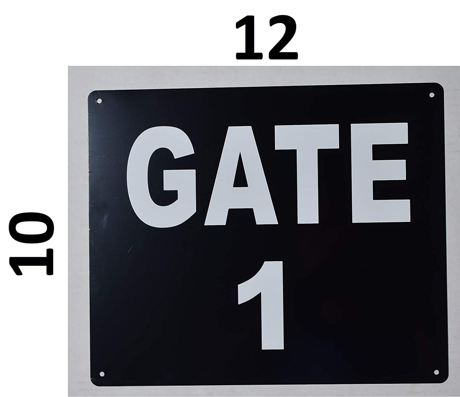 GATE #1 Sign