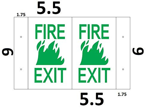 FIRE EXITD Projection Sign/FIRE EXIT Sign