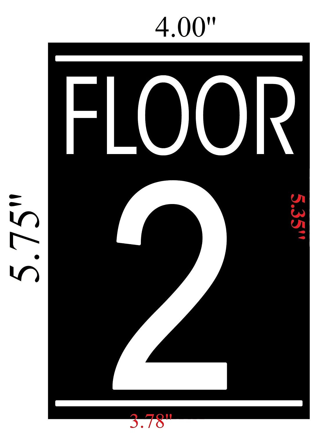 FLOOR 2 Sign