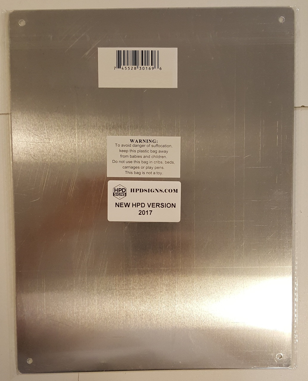 HPD Serial Number Signage HMC §27-2104