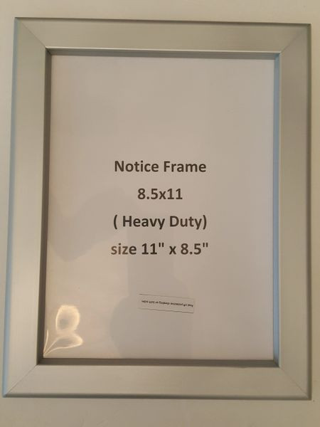 Notice Frame ( Heavy Duty - Aluminum) (NOTICE FRAMES)