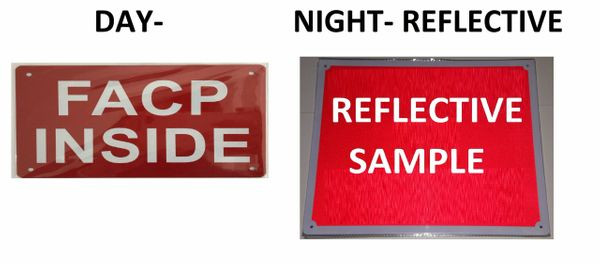 FACP INSIDE Sign