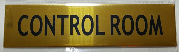 CONTROL ROOM Sign