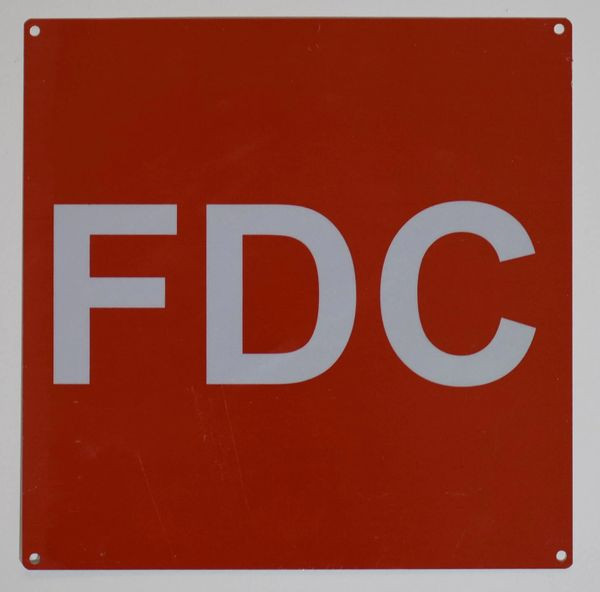FDC Sign- ALUMINUM