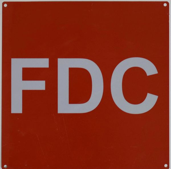 FDC Sign- ALUMINUM