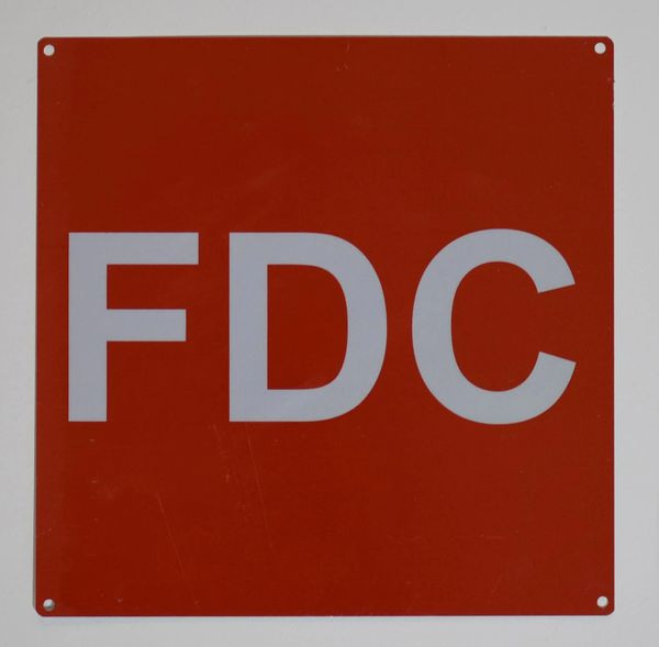 FDC Sign- ALUMINUM
