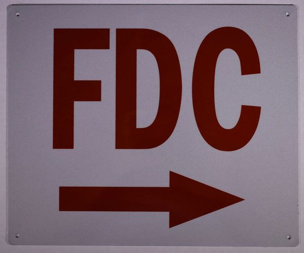 FDC RIGHT Sign