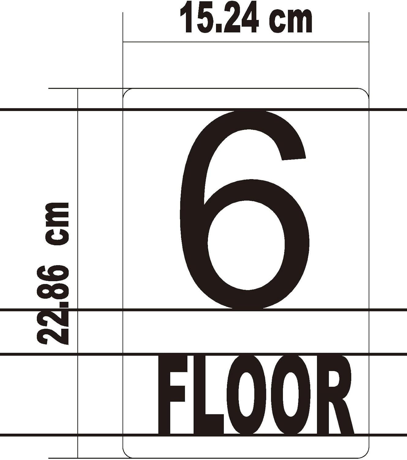 FLOOR NUMBER SIGNS - Page 1 - HPD-SIGNS.COM