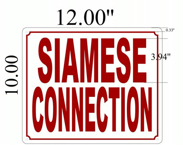 SIAMESE CONNECTION Sign