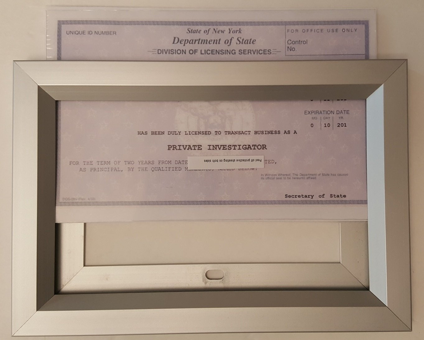 Business Registration Certificate NJ