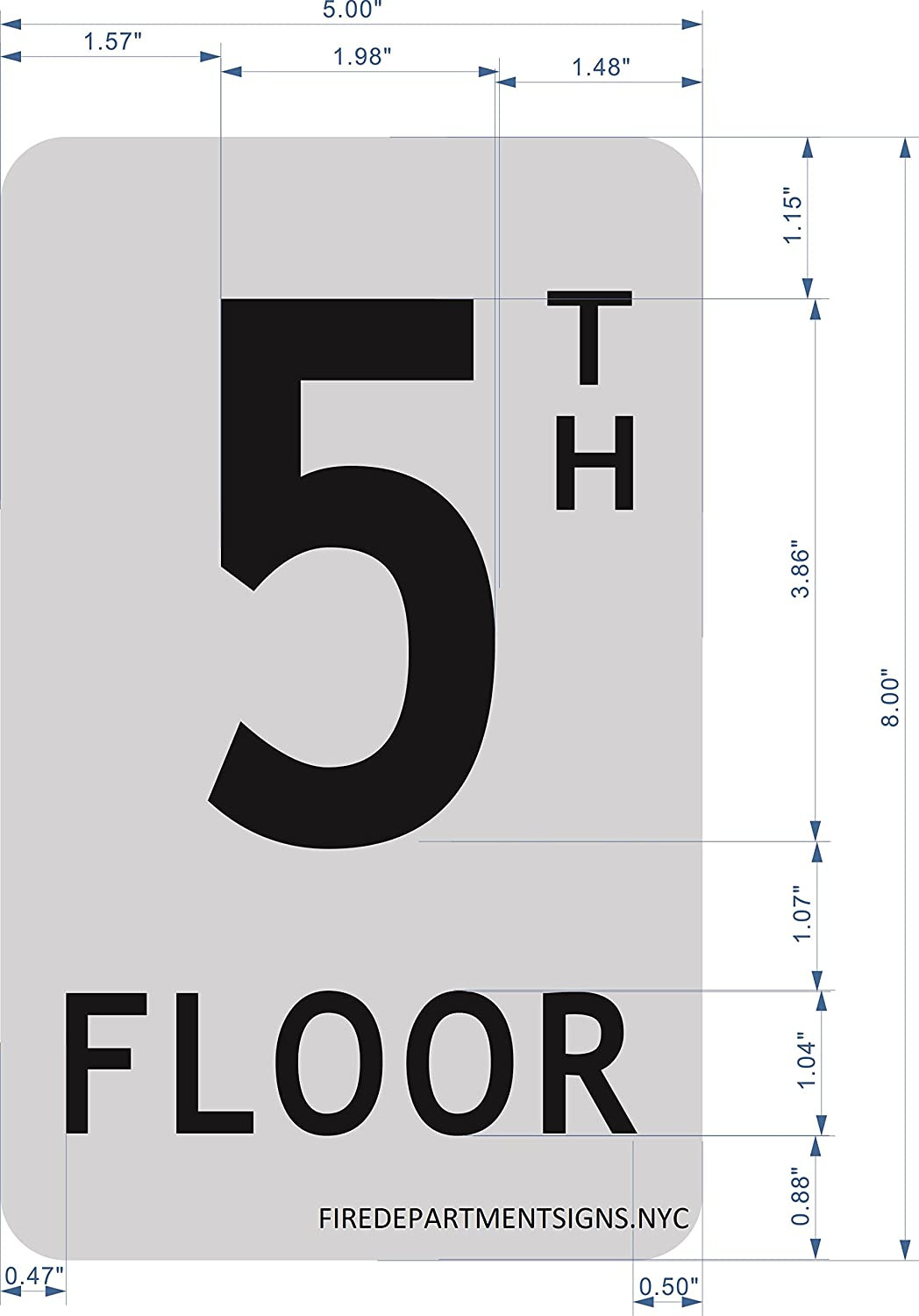 5TH Floor Sign