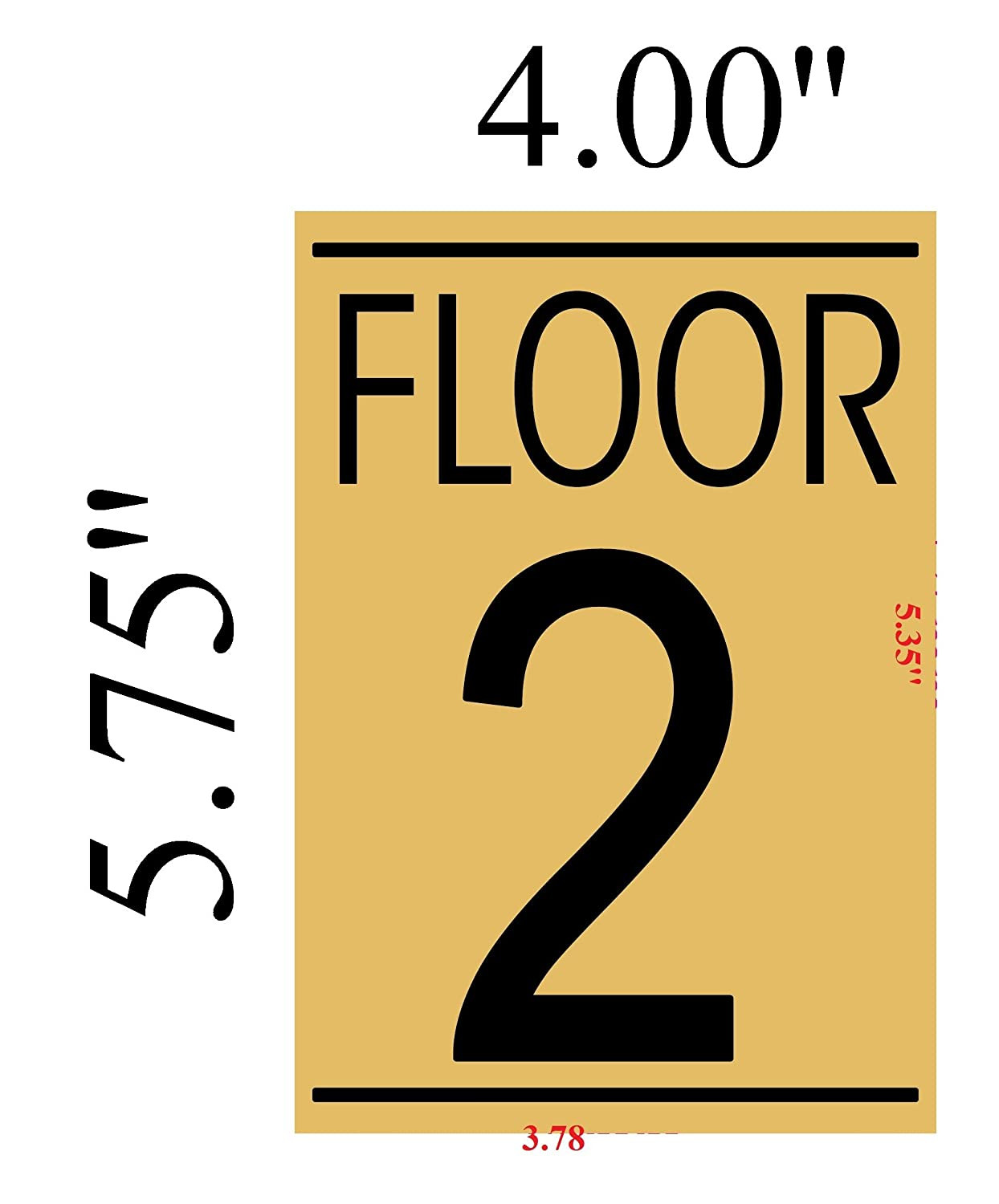 FLOOR 2 Sign