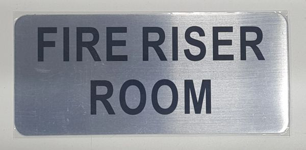 FIRE RISER ROOM SIGN