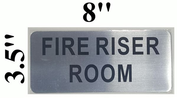 FIRE RISER ROOM SIGN