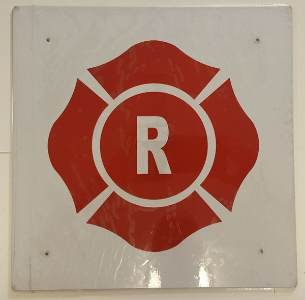 ROOF AND FLOOR TRUSS IDENTIFICATION SIGN- REFLECTIVE !!! (ALUMINUM ...