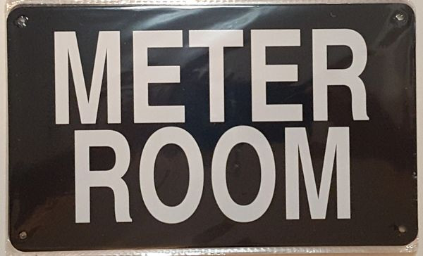 METER ROOM SIGN