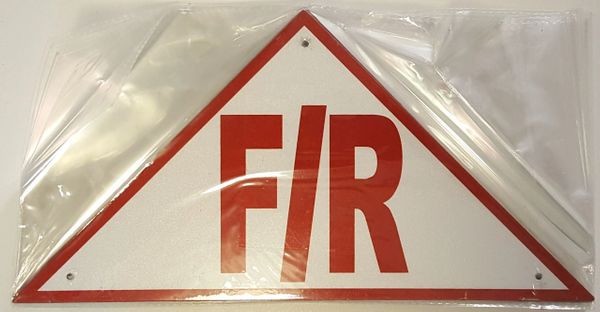 FLOOR AND ROOF TRUSS IDENTIFICATION SIGN- REFLECTIVE !!! (ALUMINUM SIGNS )