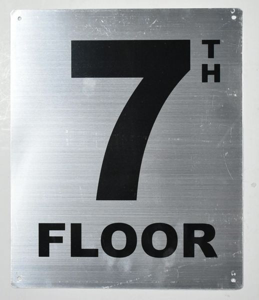 7TH Floor Sign