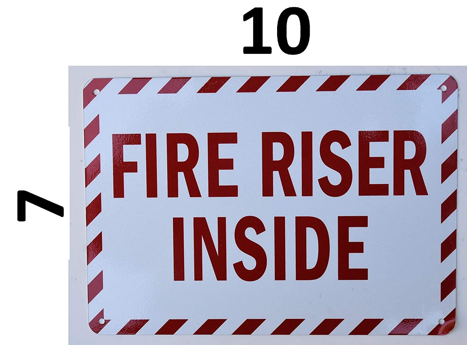 FIRE Riser Inside Sign