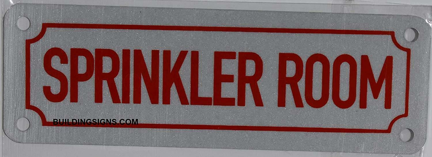 Sprinkler Room Sign
